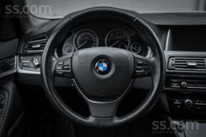 White BMW 520 2013 in Riga, with an engine capacity of 2.00 L and mileage of 223 thousand km for 9750 €, photo 18 on AUTOMOTO.COM.LV