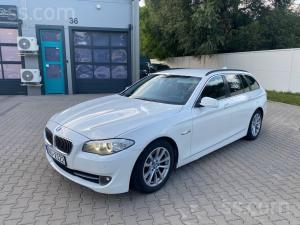 White BMW 520 2013 in Riga, with an engine capacity of 2.00 L and mileage of 337 thousand km for 8400 €, photo 5 on AUTOMOTO.COM.LV