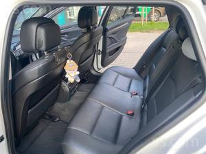 White BMW 520 2013 in Riga, with an engine capacity of 2.00 L and mileage of 337 thousand km for 8400 €, photo 21 on AUTOMOTO.COM.LV