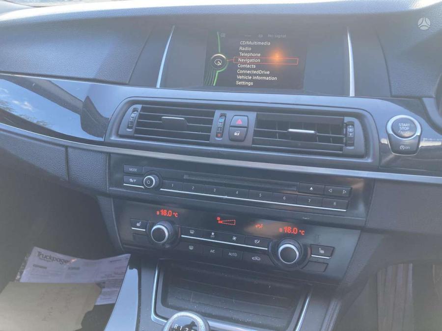 Balts BMW 520 2013 Kauņa, ar dzinēja tilpumu 2.00 L un nobraukumu 241 tūkst. km par 2750 €, foto 7 vietnē AUTOMOTO.COM.LV