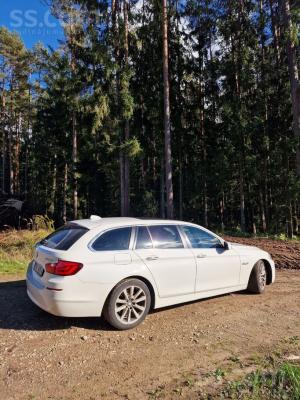 White BMW 520 2013 in Bauska, with an engine capacity of 2.00 L and mileage of 448 thousand km for 5900 €, photo  on AUTOMOTO.COM.LV