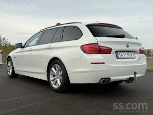 White BMW 520 2013 in Liepaja, with an engine capacity of 2.00 L and mileage of 331 thousand km for 7990 €, photo 3 on AUTOMOTO.COM.LV