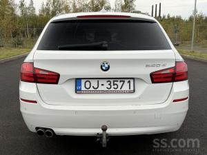 White BMW 520 2013 in Liepaja, with an engine capacity of 2.00 L and mileage of 331 thousand km for 7990 €, photo 15 on AUTOMOTO.COM.LV