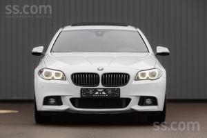 White BMW 520 2014 in Jelgava, with an engine capacity of 2.00 L and mileage of 0 thousand km for 14500 €, photo 3 on AUTOMOTO.COM.LV
