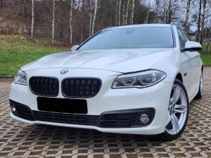 Balts BMW 520 2014 Viļņa, ar dzinēja tilpumu 2.00 L un nobraukumu 322 tūkst. km par 10350 €, foto  vietnē AUTOMOTO.COM.LV