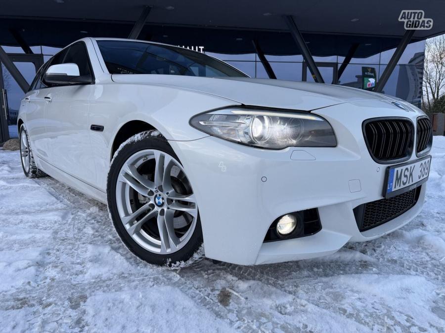 Balts BMW 520 2014 Kauņa, ar dzinēja tilpumu 2.00 L un nobraukumu 352 tūkst. km par 11900 €, foto 1 vietnē AUTOMOTO.COM.LV