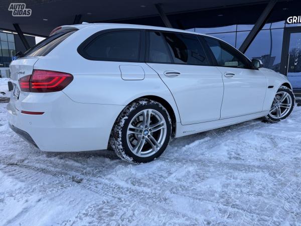 White BMW 520 2014 in Kaunas, with an engine capacity of 2.00 L and mileage of 352 thousand km for 11900 €, photo 9 on AUTOMOTO.COM.LV