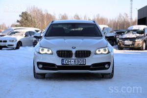 White BMW 520 2014 in Jelgava, with an engine capacity of 2.00 L and mileage of 0 thousand km for 9750 €, photo 2 on AUTOMOTO.COM.LV