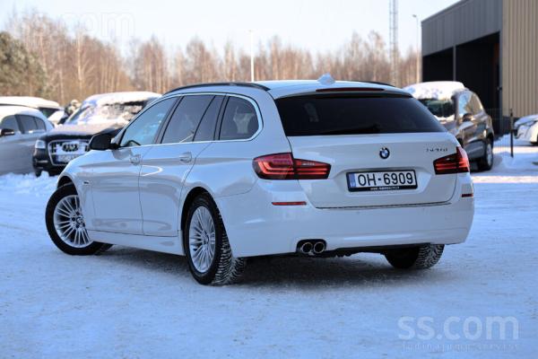 Balts BMW 520 2014 Jelgava, ar dzinēja tilpumu 2.00 L un nobraukumu 0 tūkst. km par 9990 €, foto 7 vietnē AUTOMOTO.COM.LV