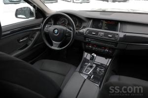 White BMW 520 2014 in Jelgava, with an engine capacity of 2.00 L and mileage of 0 thousand km for 9750 €, photo 14 on AUTOMOTO.COM.LV