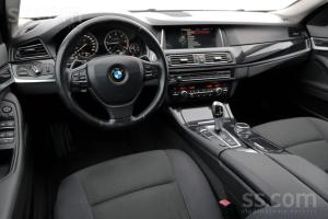 White BMW 520 2014 in Jelgava, with an engine capacity of 2.00 L and mileage of 0 thousand km for 9750 €, photo 15 on AUTOMOTO.COM.LV