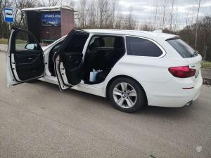 White BMW 520 2014 in Panevezys, with an engine capacity of 2.00 L and mileage of 320 thousand km for 10500 €, photo 6 on AUTOMOTO.COM.LV