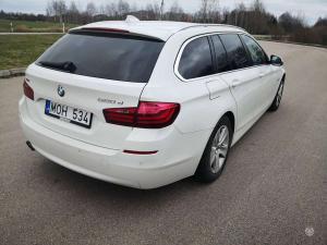 White BMW 520 2014 in Panevezys, with an engine capacity of 2.00 L and mileage of 320 thousand km for 10500 €, photo 8 on AUTOMOTO.COM.LV