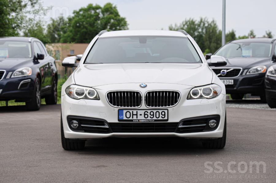 Balts BMW 520 2014 Jelgava, ar dzinēja tilpumu 2.00 L un nobraukumu 0 tūkst. km par 9750 €, foto 3 vietnē AUTOMOTO.COM.LV