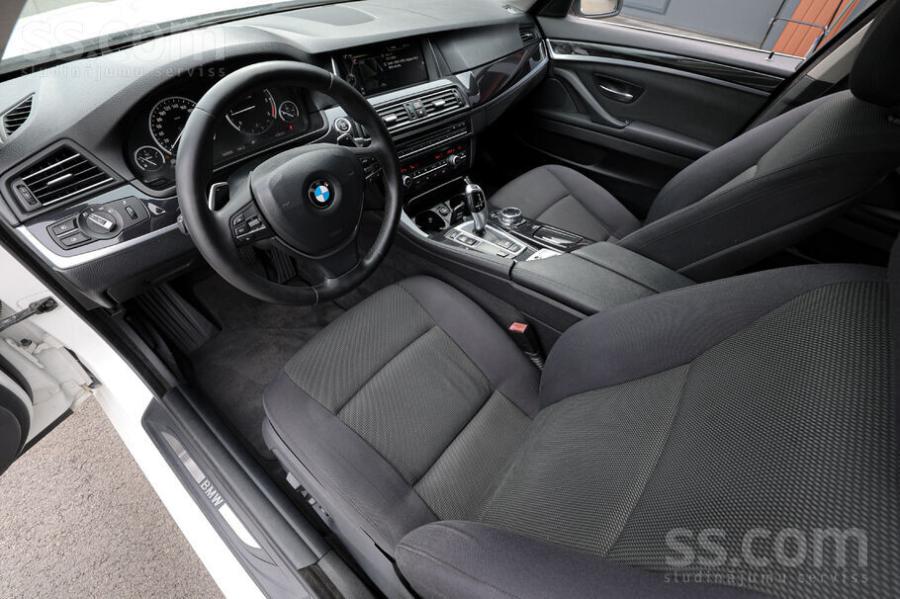 Balts BMW 520 2014 Jelgava, ar dzinēja tilpumu 2.00 L un nobraukumu 0 tūkst. km par 9750 €, foto 9 vietnē AUTOMOTO.COM.LV