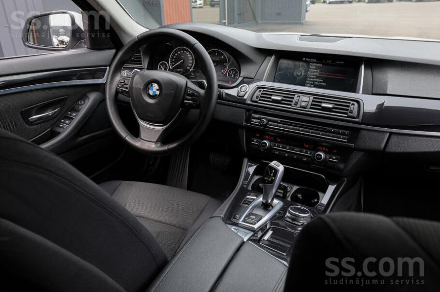 Balts BMW 520 2014 Jelgava, ar dzinēja tilpumu 2.00 L un nobraukumu 0 tūkst. km par 9750 €, foto 14 vietnē AUTOMOTO.COM.LV