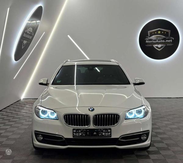 White BMW 520 2014 in Marijampole, with an engine capacity of 2.00 L and mileage of 354 thousand km for 10250 €, photo 23 on AUTOMOTO.COM.LV