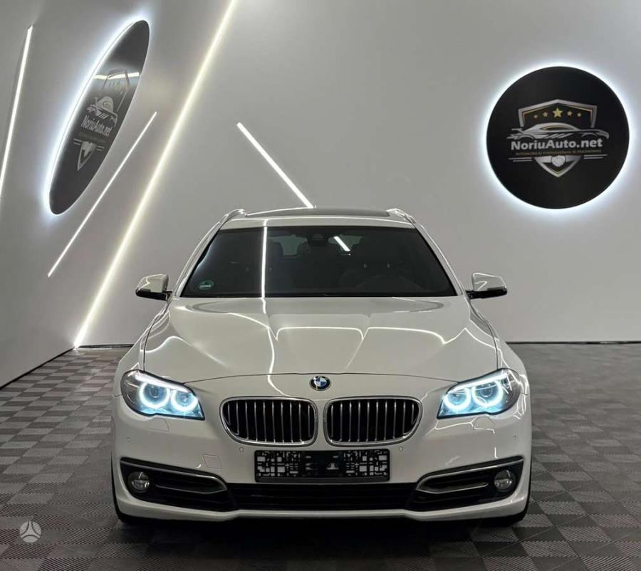 White BMW 520 2014 in Marijampole, with an engine capacity of 2.00 L and mileage of 354 thousand km for 10250 €, photo 24 on AUTOMOTO.COM.LV