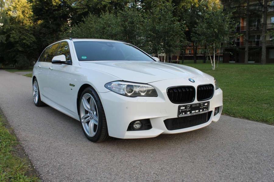Balts BMW 520 2014 Birštonas, ar dzinēja tilpumu 2.00 L un nobraukumu 251 tūkst. km par 11150 €, foto 1 vietnē AUTOMOTO.COM.LV