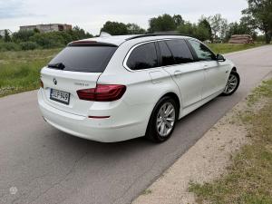 White BMW 520 2014 in Kelme, with an engine capacity of 2.00 L and mileage of 411 thousand km for 7250 €, photo 6 on AUTOMOTO.COM.LV
