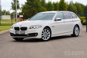 White BMW 520 2014 in Jelgava, with an engine capacity of 2.00 L and mileage of 0 thousand km for 10500 €, photo  on AUTOMOTO.COM.LV