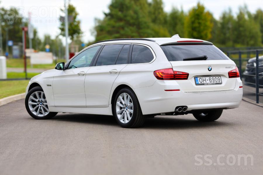 Balts BMW 520 2014 Jelgava, ar dzinēja tilpumu 2.00 L un nobraukumu 0 tūkst. km par 10500 €, foto 12 vietnē AUTOMOTO.COM.LV
