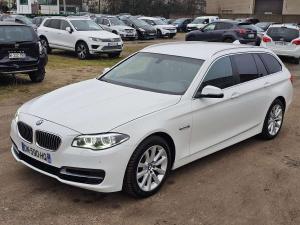 White BMW 520 2015 in Taurage, with an engine capacity of 2.00 L and mileage of 216 thousand km for 10200 €, photo 14 on AUTOMOTO.COM.LV