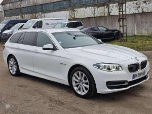White BMW 520 2015 in Taurage, with an engine capacity of 2.00 L and mileage of 216 thousand km for 10200 €, photo 15 on AUTOMOTO.COM.LV