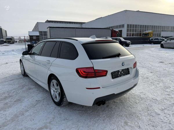 White BMW 520 2015 in Marijampole, with an engine capacity of 2.00 L and mileage of 229 thousand km for 14400 €, photo 3 on AUTOMOTO.COM.LV
