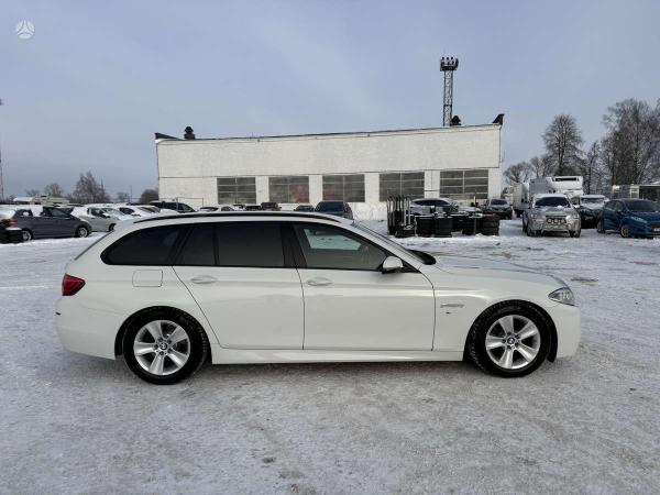 White BMW 520 2015 in Marijampole, with an engine capacity of 2.00 L and mileage of 229 thousand km for 14400 €, photo 5 on AUTOMOTO.COM.LV