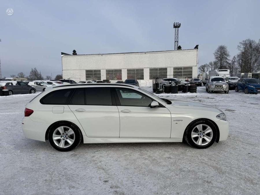 White BMW 520 2015 in Marijampole, with an engine capacity of 2.00 L and mileage of 229 thousand km for 14400 €, photo 5 on AUTOMOTO.COM.LV