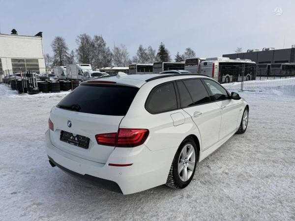 White BMW 520 2015 in Marijampole, with an engine capacity of 2.00 L and mileage of 229 thousand km for 14400 €, photo 6 on AUTOMOTO.COM.LV