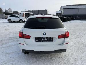 White BMW 520 2015 in Marijampole, with an engine capacity of 2.00 L and mileage of 229 thousand km for 14400 €, photo 8 on AUTOMOTO.COM.LV