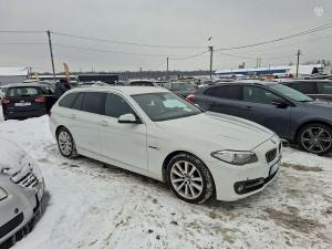 White BMW 520 2015 in Kaunas, with an engine capacity of 2.00 L and mileage of 255 thousand km for 9750 €, photo 2 on AUTOMOTO.COM.LV