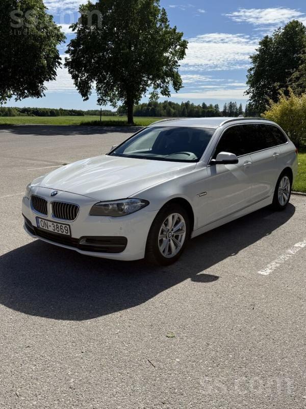 Balts BMW 520 2015 Rīga, ar dzinēja tilpumu 2.00 L un nobraukumu 233 tūkst. km par 10500 €, foto 1 vietnē AUTOMOTO.COM.LV