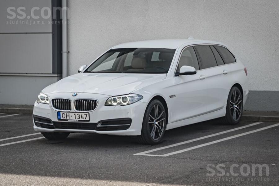 Balts BMW 520 2015 Rīga, ar dzinēja tilpumu 2.00 L un nobraukumu 188 tūkst. km par 12150 €, foto 1 vietnē AUTOMOTO.COM.LV