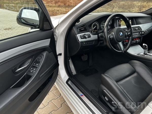 White BMW 520 2015 in Riga, with an engine capacity of 2.00 L and mileage of 234 thousand km for 15000 €, photo 5 on AUTOMOTO.COM.LV