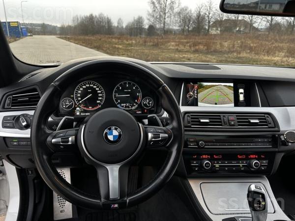 White BMW 520 2015 in Riga, with an engine capacity of 2.00 L and mileage of 234 thousand km for 15000 €, photo 7 on AUTOMOTO.COM.LV