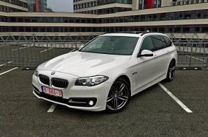 White BMW 520 2015 in Riga, with an engine capacity of 2.00 L and mileage of 169 thousand km for 15500 €, photo  on AUTOMOTO.COM.LV