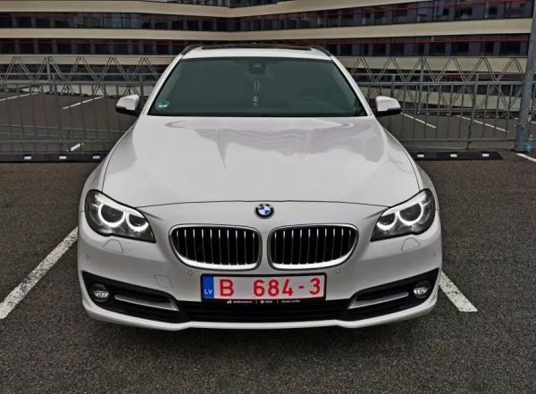 White BMW 520 2015 in Riga, with an engine capacity of 2.00 L and mileage of 169 thousand km for 15500 €, photo 2 on AUTOMOTO.COM.LV