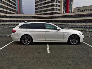 White BMW 520 2015 in Riga, with an engine capacity of 2.00 L and mileage of 169 thousand km for 15500 €, photo 5 on AUTOMOTO.COM.LV