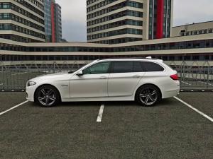 White BMW 520 2015 in Riga, with an engine capacity of 2.00 L and mileage of 169 thousand km for 15500 €, photo 6 on AUTOMOTO.COM.LV