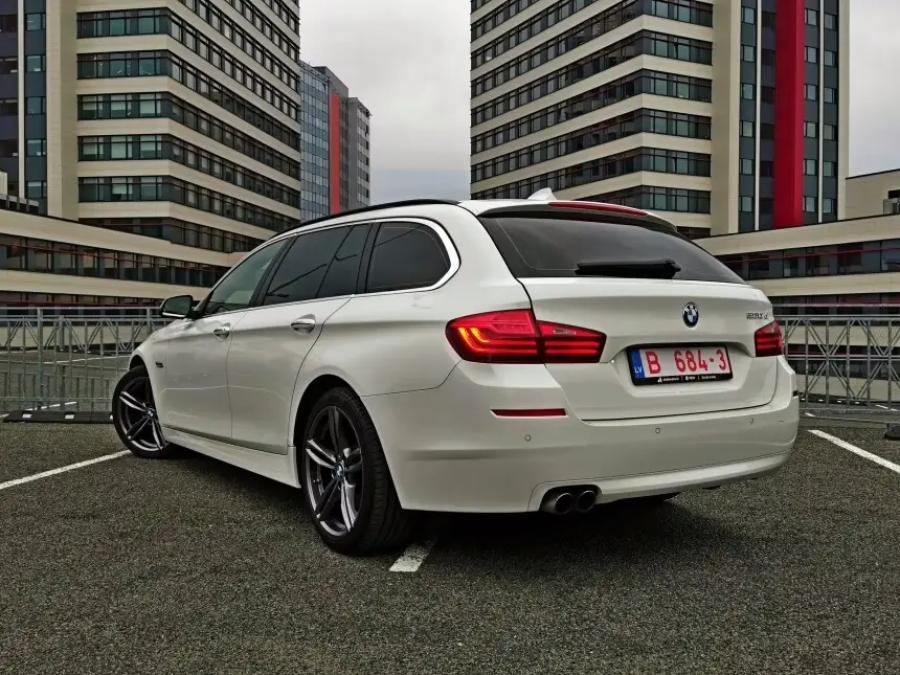 White BMW 520 2015 in Riga, with an engine capacity of 2.00 L and mileage of 169 thousand km for 15500 €, photo 7 on AUTOMOTO.COM.LV