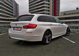 White BMW 520 2015 in Riga, with an engine capacity of 2.00 L and mileage of 169 thousand km for 15500 €, photo 8 on AUTOMOTO.COM.LV