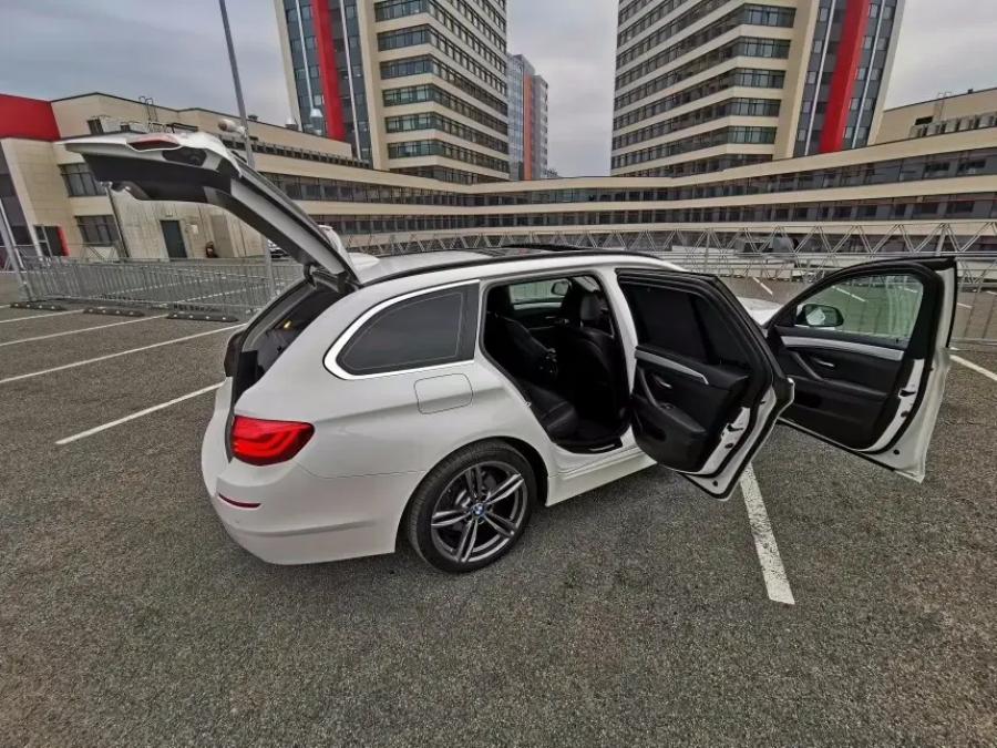 White BMW 520 2015 in Riga, with an engine capacity of 2.00 L and mileage of 169 thousand km for 15500 €, photo 10 on AUTOMOTO.COM.LV
