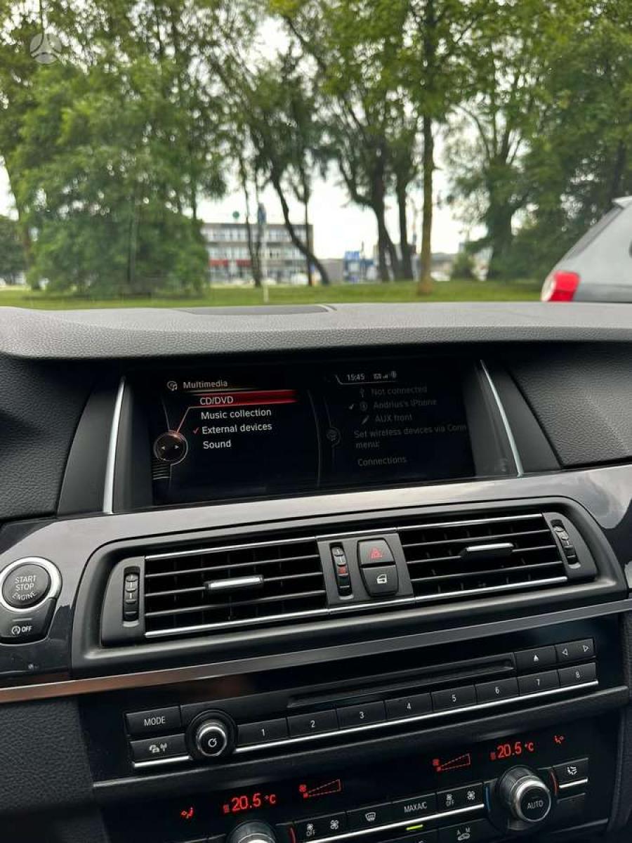 Balts BMW 520 2015 Klaipėda, ar dzinēja tilpumu 2.00 L un nobraukumu 281 tūkst. km par 9900 €, foto 22 vietnē AUTOMOTO.COM.LV