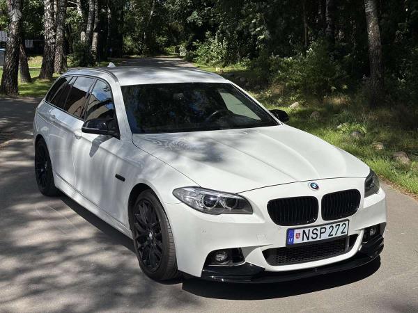 Белый БМВ 520 2015 в Вильнюс, объемом двигателя 2.00 л и пробегом 155 тыс. км за 11500 €, фото 1 на AUTOMOTO.COM.LV