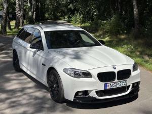 White BMW 520 2015 in Vilnius, with an engine capacity of 2.00 L and mileage of 155 thousand km for 11500 €, photo  on AUTOMOTO.COM.LV