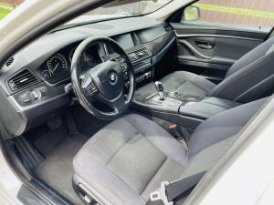 White BMW 520 2015 in Kaunas, with an engine capacity of 2.00 L and mileage of 350 thousand km for 5800 €, photo 10 on AUTOMOTO.COM.LV