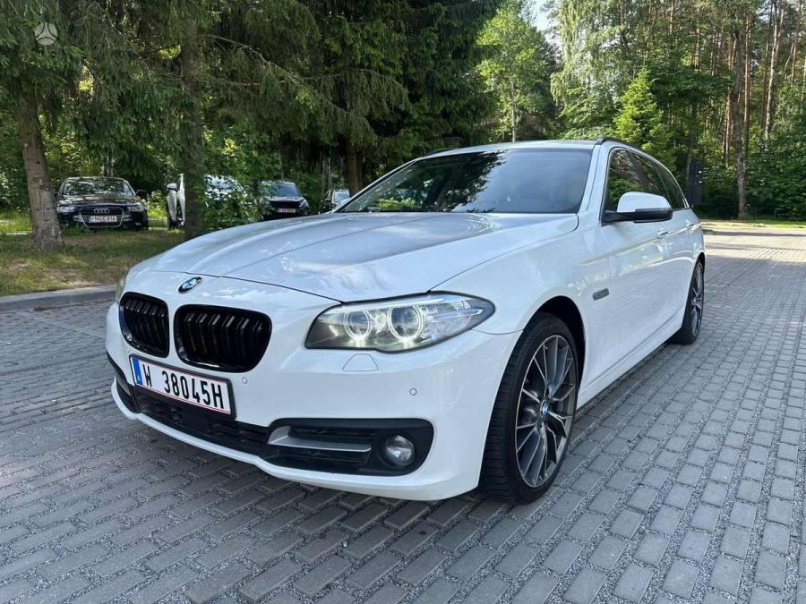 Balts BMW 520 2015 Viļņa, ar dzinēja tilpumu 2.00 L un nobraukumu 278 tūkst. km par 9000 €, foto 4 vietnē AUTOMOTO.COM.LV